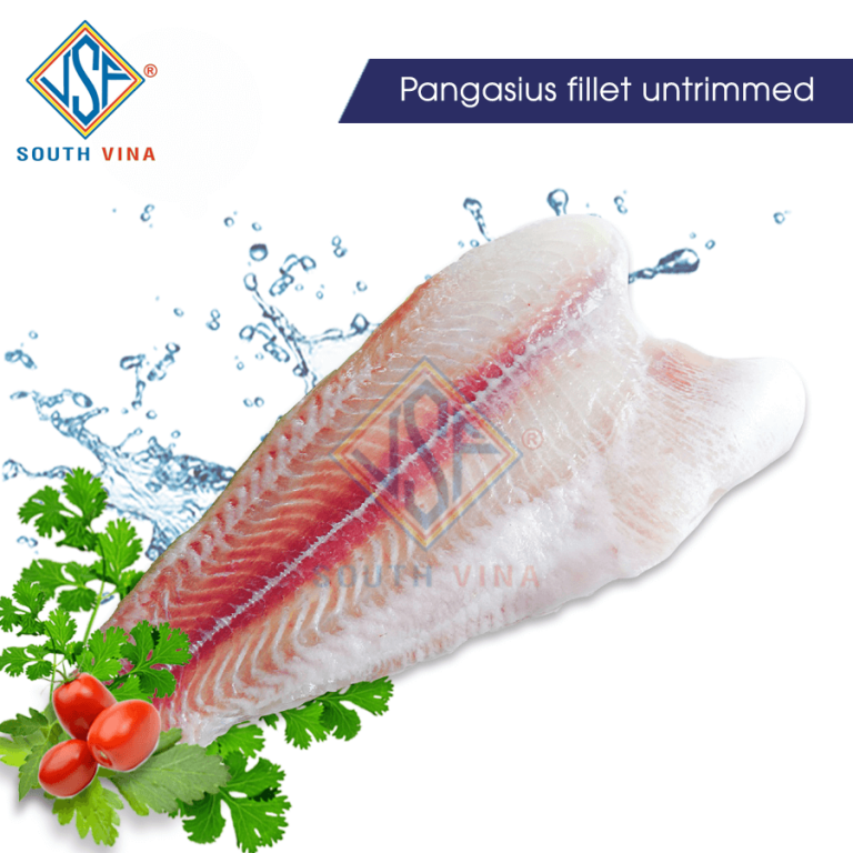 Frozen Pangasius Fillet - Welltrimmed (red meat off, fat off) - South Vina